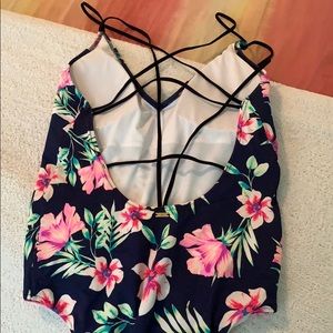 PINK Victoria's Secret | Swim | Floral One Piece Bathing Suit By Pink ...